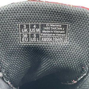 Dr. Martens | Shoes | Dr Martens 46 Tartan Boots Womens 5 Mens 4 Red ...